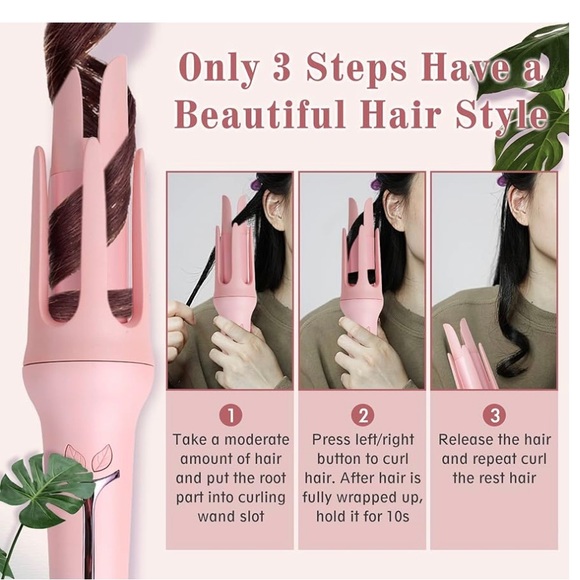 Hair | Automatic Hair Curler Large Wave Electric Care Water Ripple ...